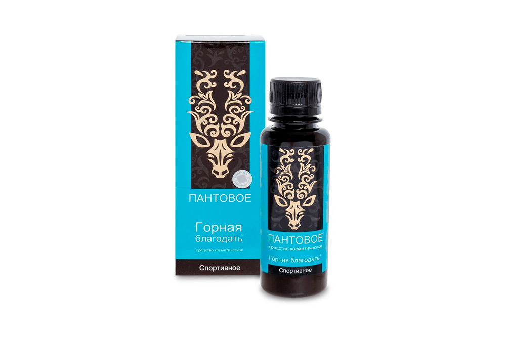 Раствор Горная благодать пантовое "Спортивное", 100 мл