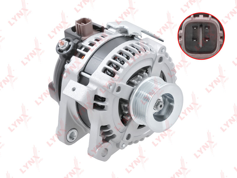 Генератор LYNXauto EA-1313. Для TOYOTA Тойота RAV 4(РАВ 4)(A20) 2.0 4WD 00-05/RAV 4(РАВ 4)(A30) 2.0 4WD 05-14