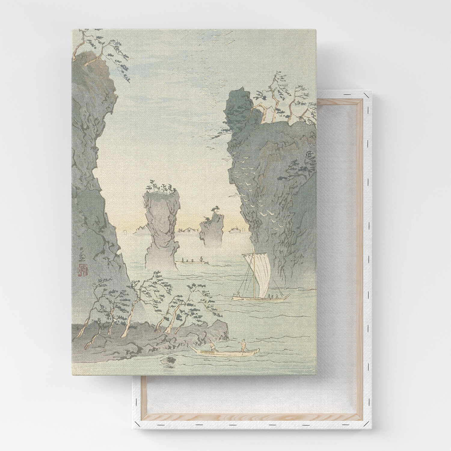 Картина на холсте, репродукция / Кобаяси Киётика - Matsushima / Размер 30 x 40 см