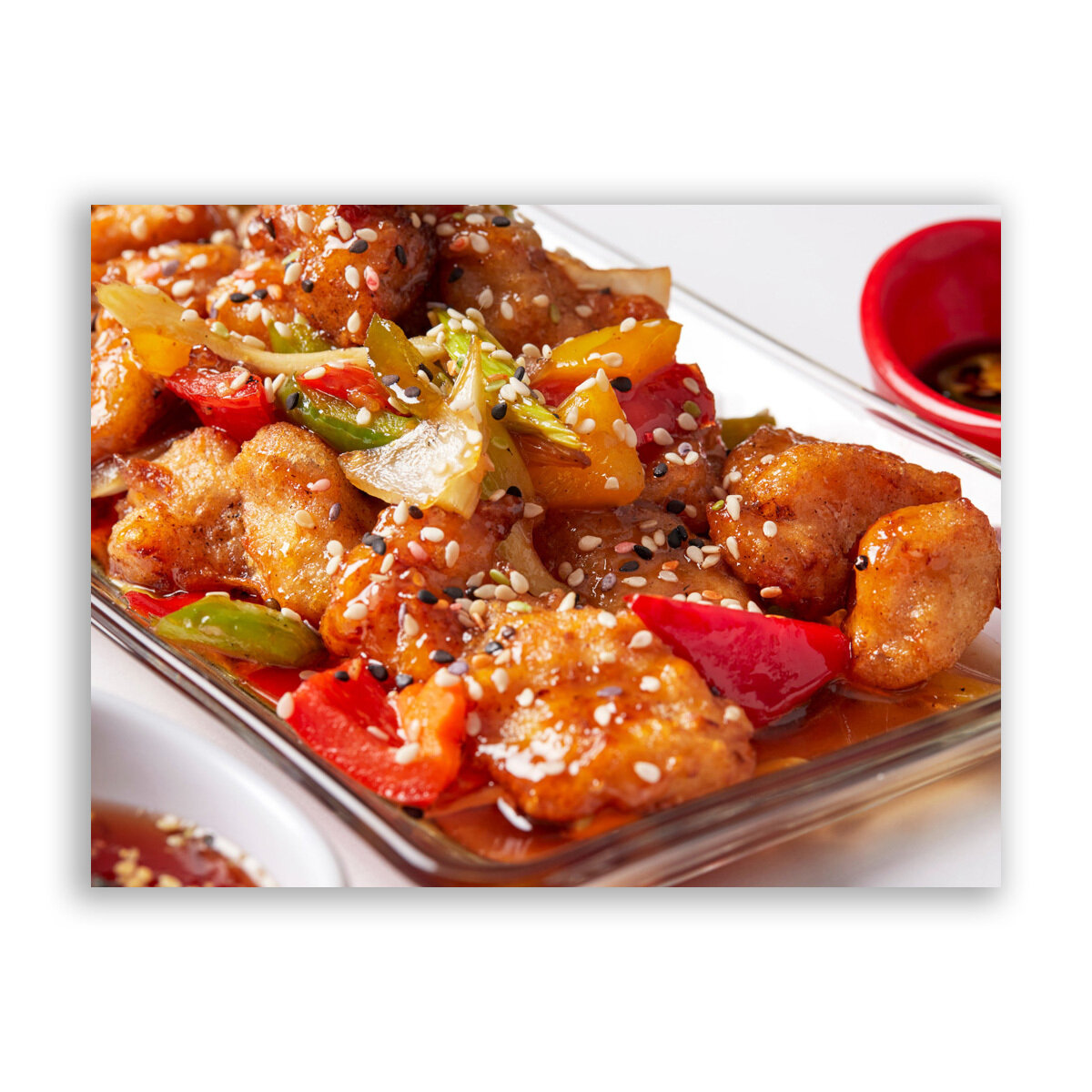 Постер, плакат на бумаге / Китайская кухня / Размер 30 x 40 см