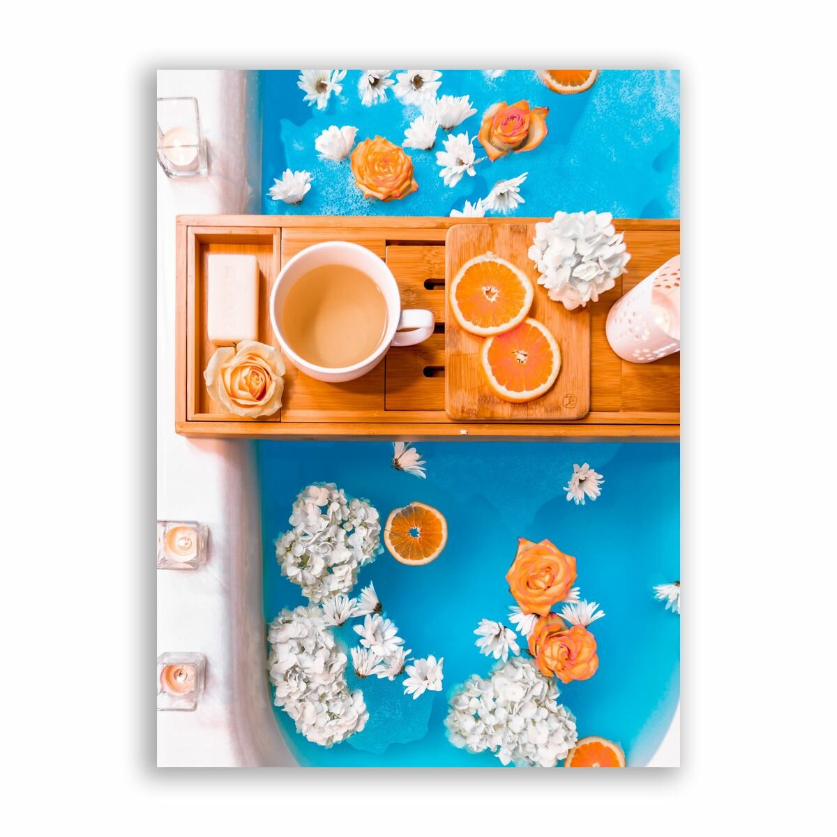 Постер, плакат на бумаге / Ванная комната / Размер 30 x 40 см