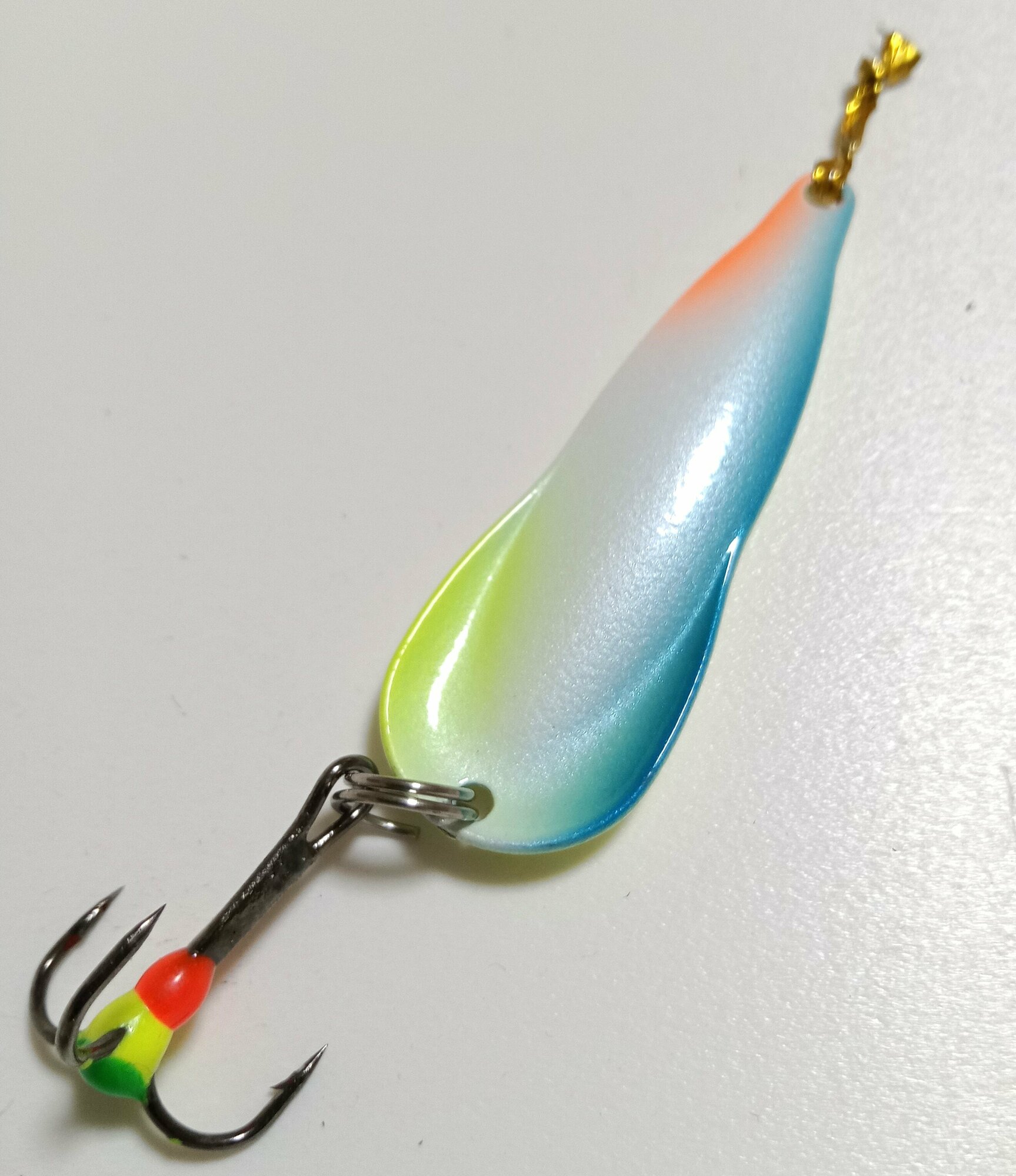 Блесна вертикальная ROSYDAWN R-9, 55мм, 10гр поисковая приманка на окуня, сига, щуку, #6