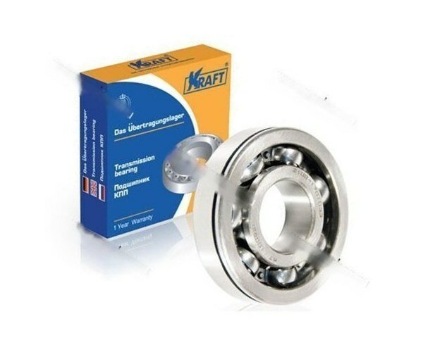 Подшипник кпп первичного вала 2108-099 вторичного вала ока kraft 100521/6305n