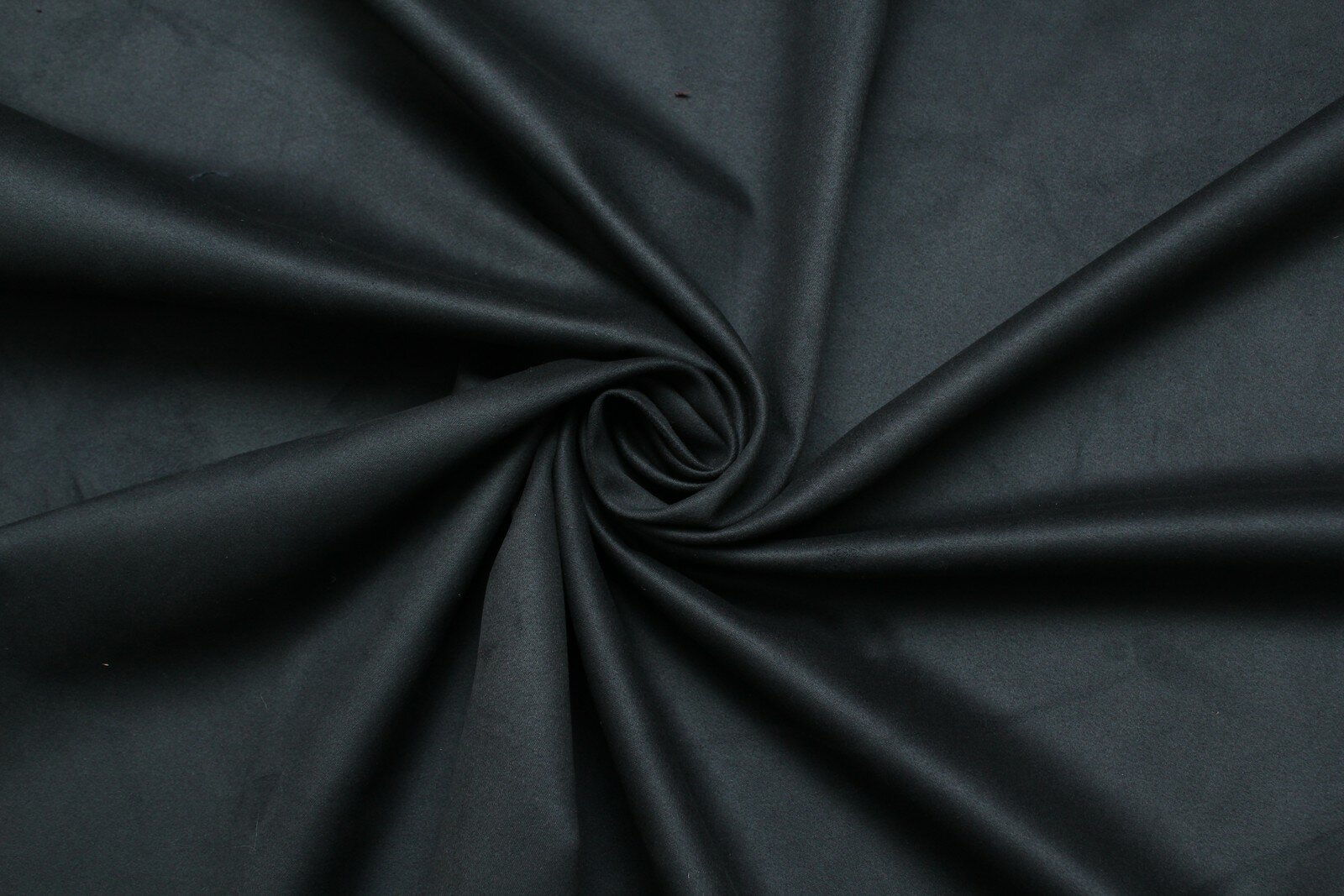 Ткань Замша искусственная графитового цвета на сатиновой основе, ш140см, 0,5 м
