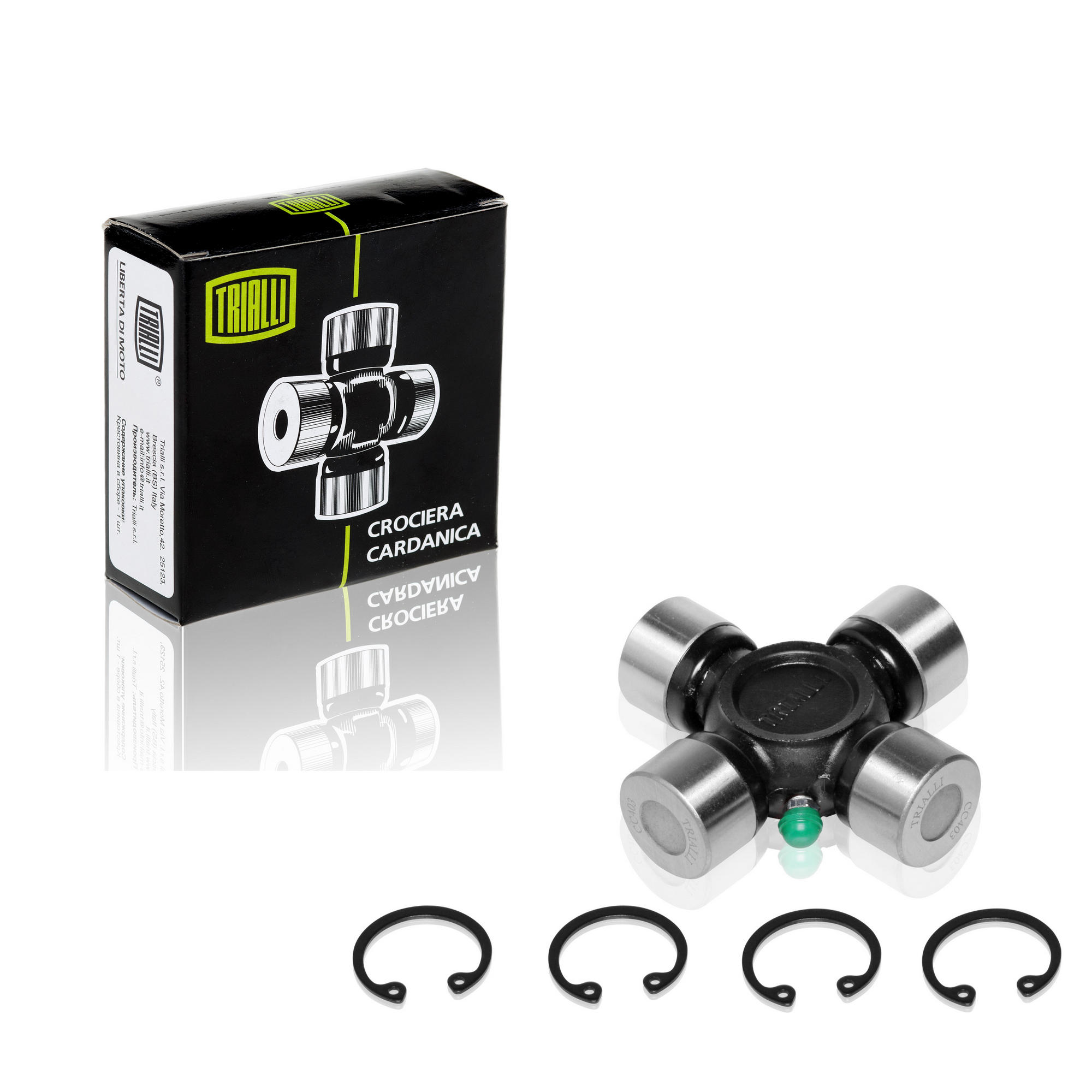 TRIALLI cc-403 (CC403 / MB000776 / MB000823) крестовина для а / м Mitsubishi (Мицубиси) l200 (06-) перед. (25.02x76.7) (cc