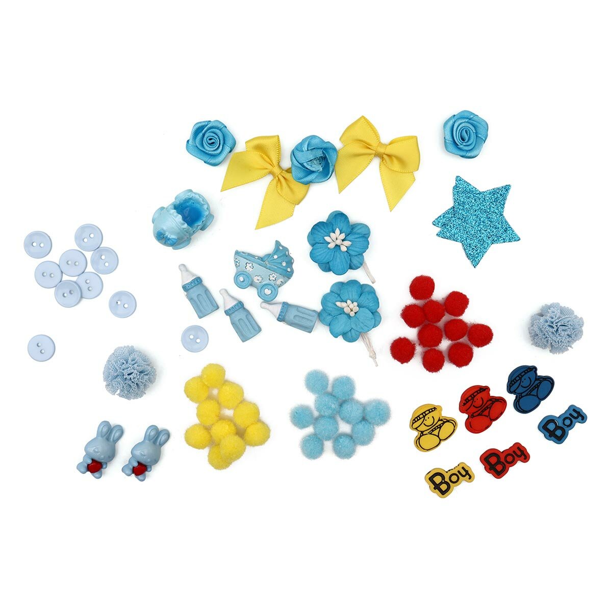 Декоративные элементы для декора и скрапбукинга Astra&Craft Малыш - мальчик