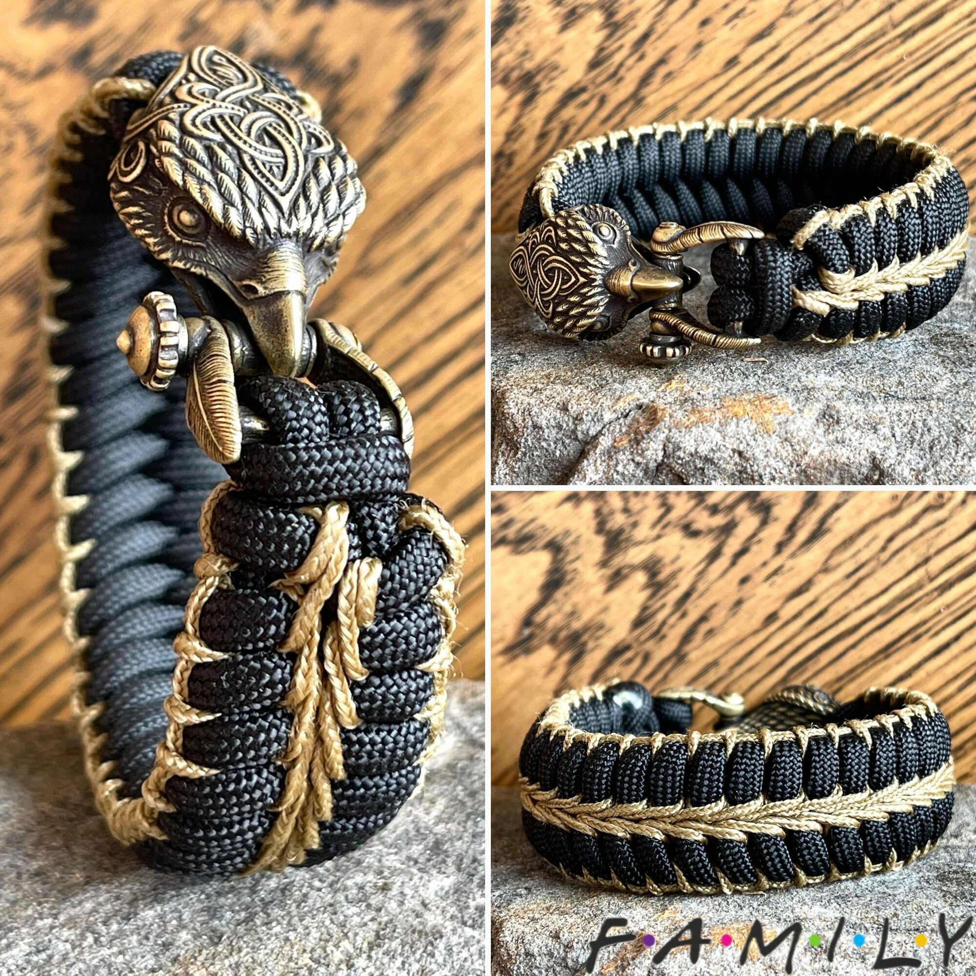 Плетеный браслет