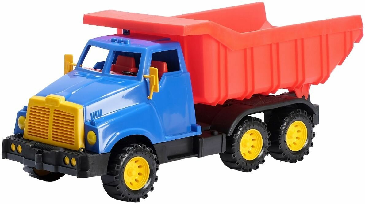 Пластиковая модель Грузовик "Витязь" с откидным кузовом, игрушечная машинка для детей, игрушка для песочницы и дома