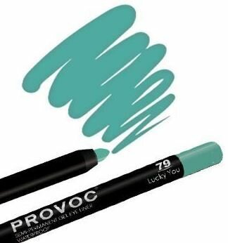 PROVOC, Гелевая подводка в карандаше для глаз Eye Liner 79 Lucky You