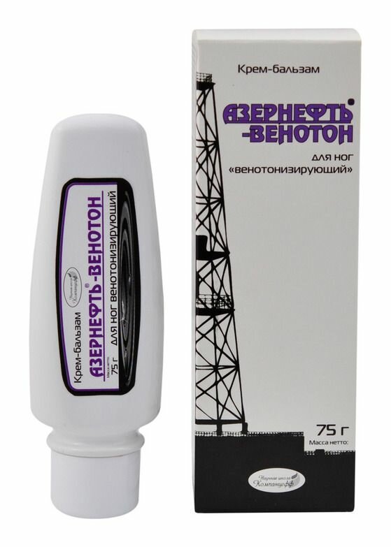 Крем-бальзам "Азернефть-Венотон" венотонизирующий 75 гр