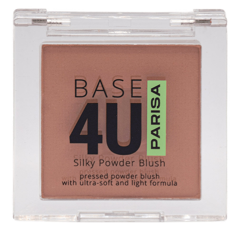 Румяна пудровые Parisa Base 4U ультра-мягкие тон 04 5.2 г