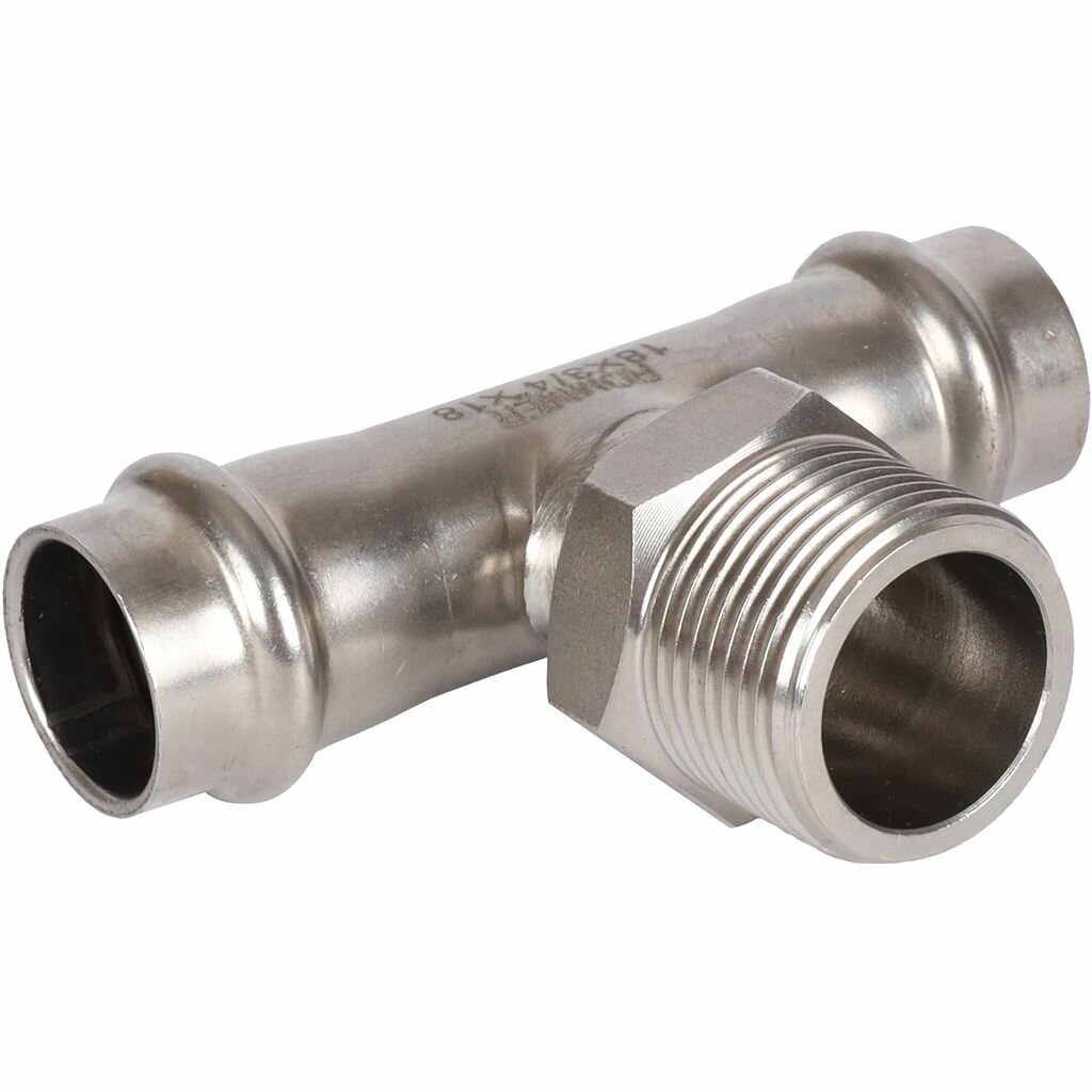 Тройник с НР нерж. сталь 18 х 3/4" ROMMER