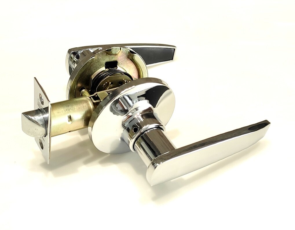 Ручка-защелка фалевая №3502 хром