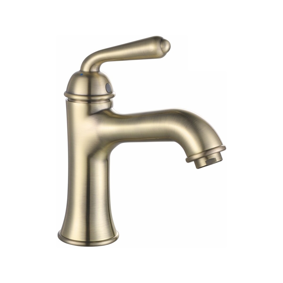 Однорычажный смеситель для раковины в ретро стиле Rose латунь