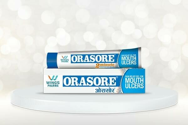 ORASORE 2 minute, Wings Pharma (орасор, гель от язв и воспалений полости рта и губ), 12 г.