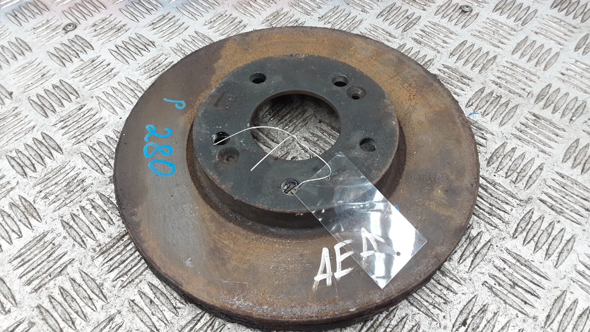 Диск тормозной передний KIA CEE'D 2 (JD), Номер 517122V000