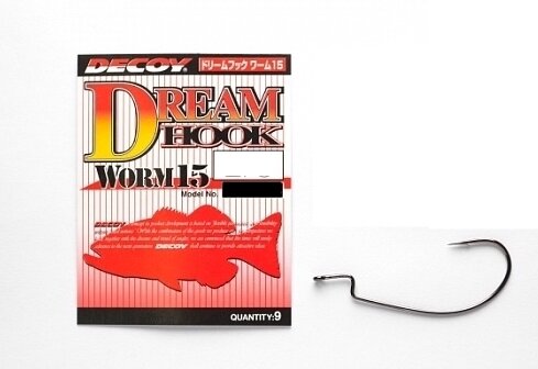 Крючок Decoy Worm 15 Dream Hook #6 (9шт)