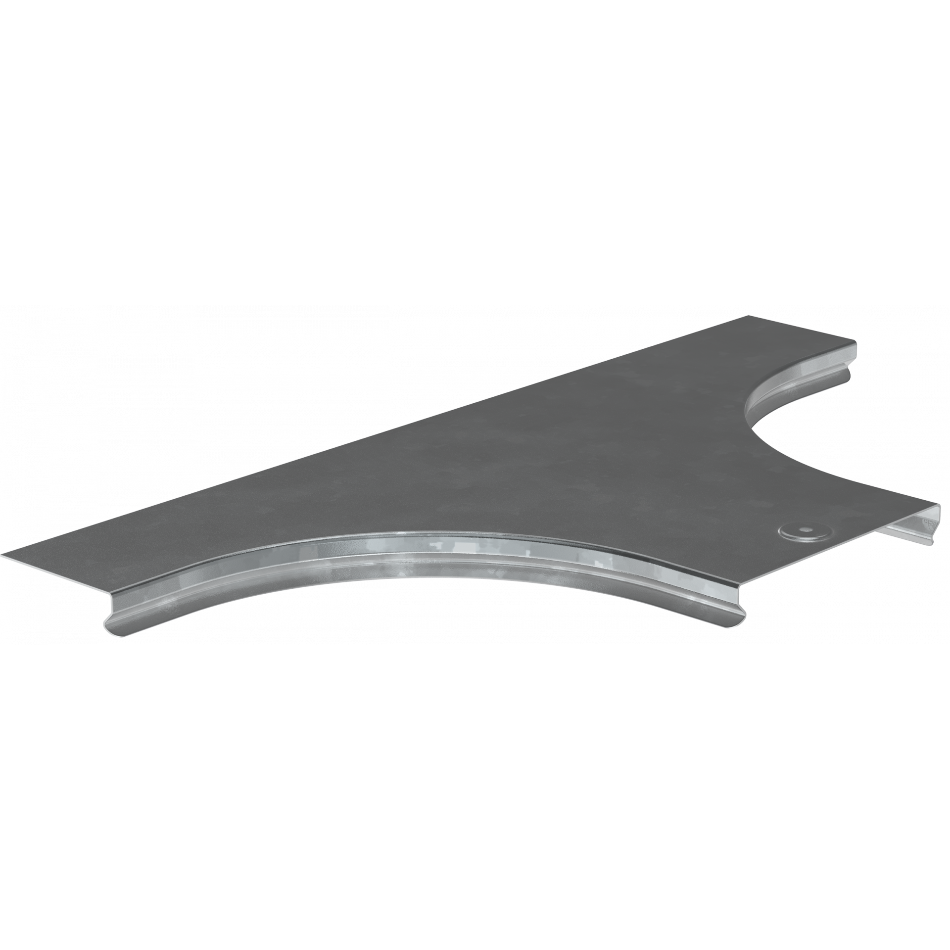 Крышка отвода Т-обр. плавн. тип Г01 ESCA 100мм HDZ, IEK COT01D-0-100-08-HDZ (1 шт.)