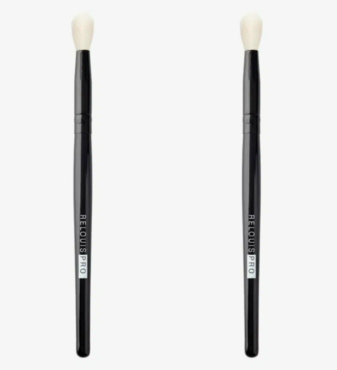 Кисть косметическая для теней Relouis Pro Blending Brush №4 растушевочная, 2 шт.