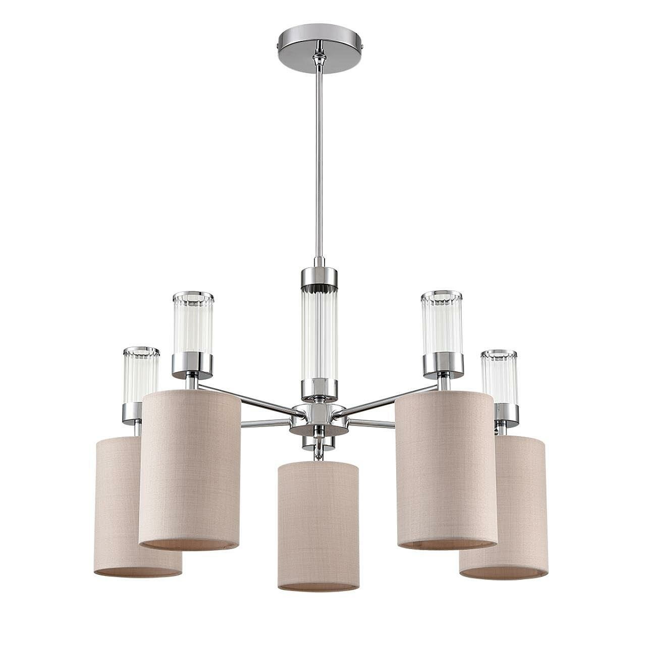 Потолочная люстра Lumion Arnika 6585/5, E14, 200Вт, кол-во ламп:5шт, Хром