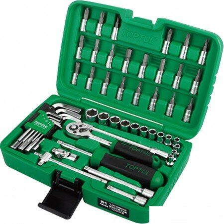 Универсальный набор инструментов Toptul GCAI5102 (51 предмет)