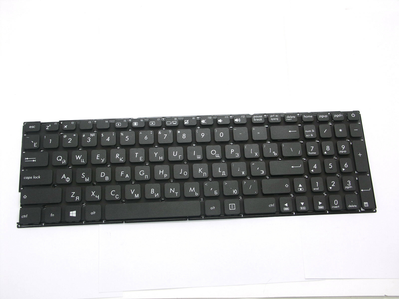 Клавиатура для Asus X541, R541, XJ5, X541U, X541UA, X541UV, X541S, X541SC, X541SA, X541X, X541LA, X541LJ Черная, без рамки, KBD-AS-112