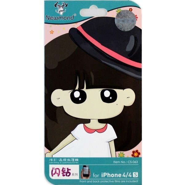 Виниловая пленка Newmond для iPhone 4/4S Anime (Вид 2)