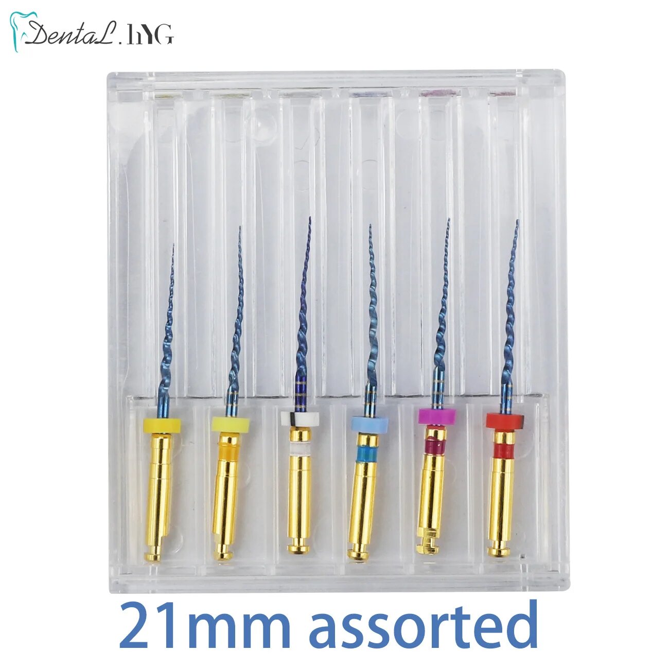 Файлы эндодонтические NiTi 21mm assorted