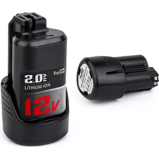 Аккумулятор Topon для Bosch GBA 12V 2.0Ah (Li-ion) PN: 1600Z0002X