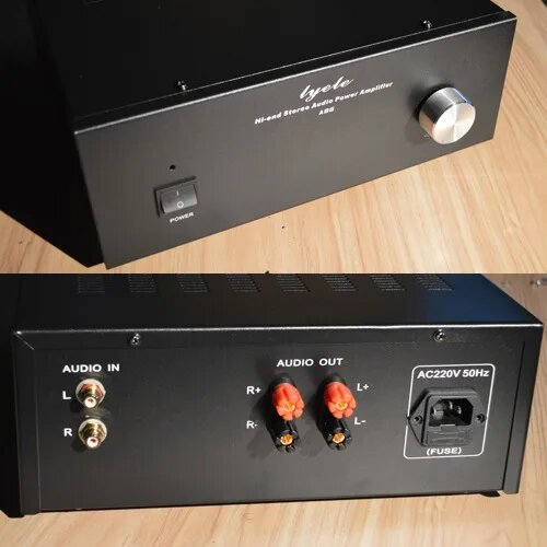 Lyele A86 усилитель стерео 4, черный