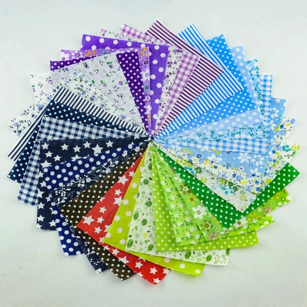 Книга Sew 100% хлопок тканевые лоскутки для рукоделия 30 шт
