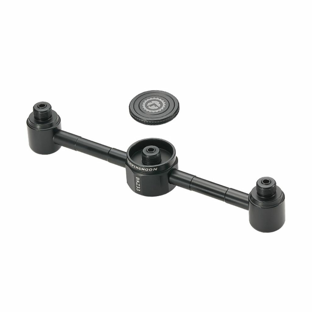 (1шт) Однооборотный трехшпиндельный адаптер для газовой плиты черный-черный