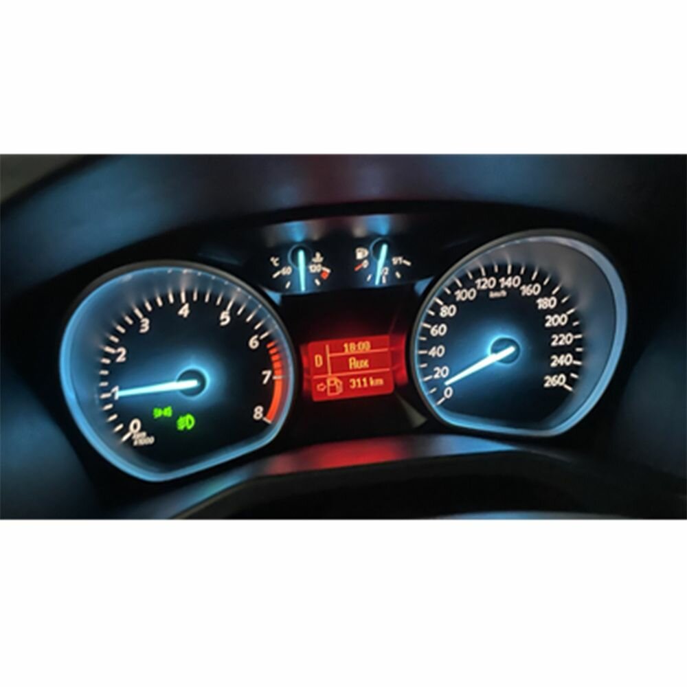 Стрелки приборной панели 46мм синие светящиеся — для тюнинга и заводского оборудования