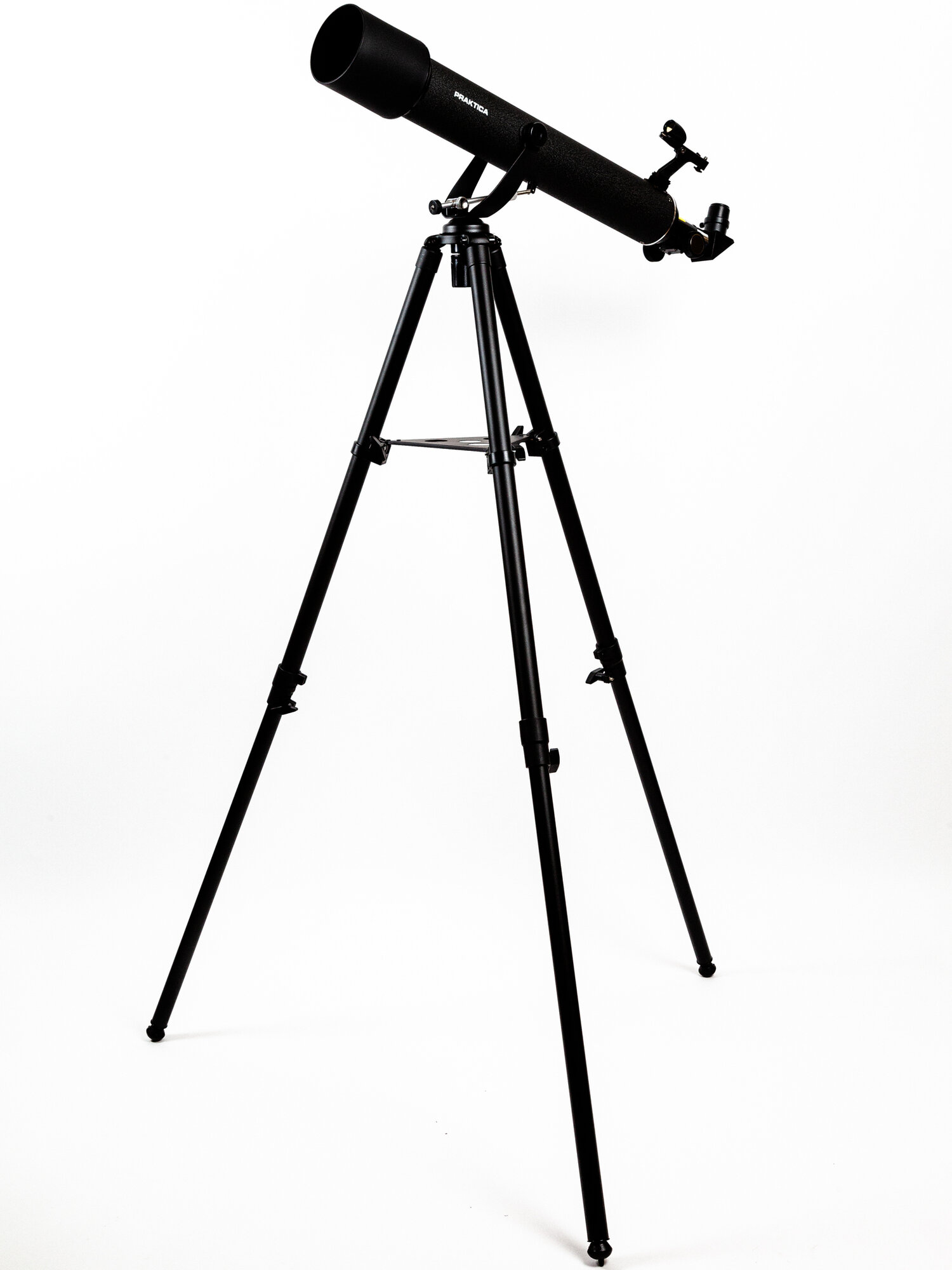Телескоп Praktica Altair 80/720AZ, искатель red dot, адаптер для смартфона, стальная тренога, черный