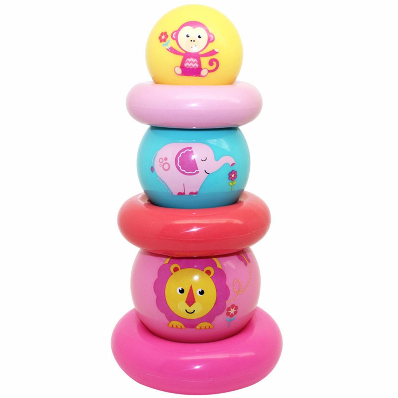 Наборные кольца для малышей, настольные игрушки детей 0-6 лет, интерактивные детские подарки на день рождения, креативные красочные