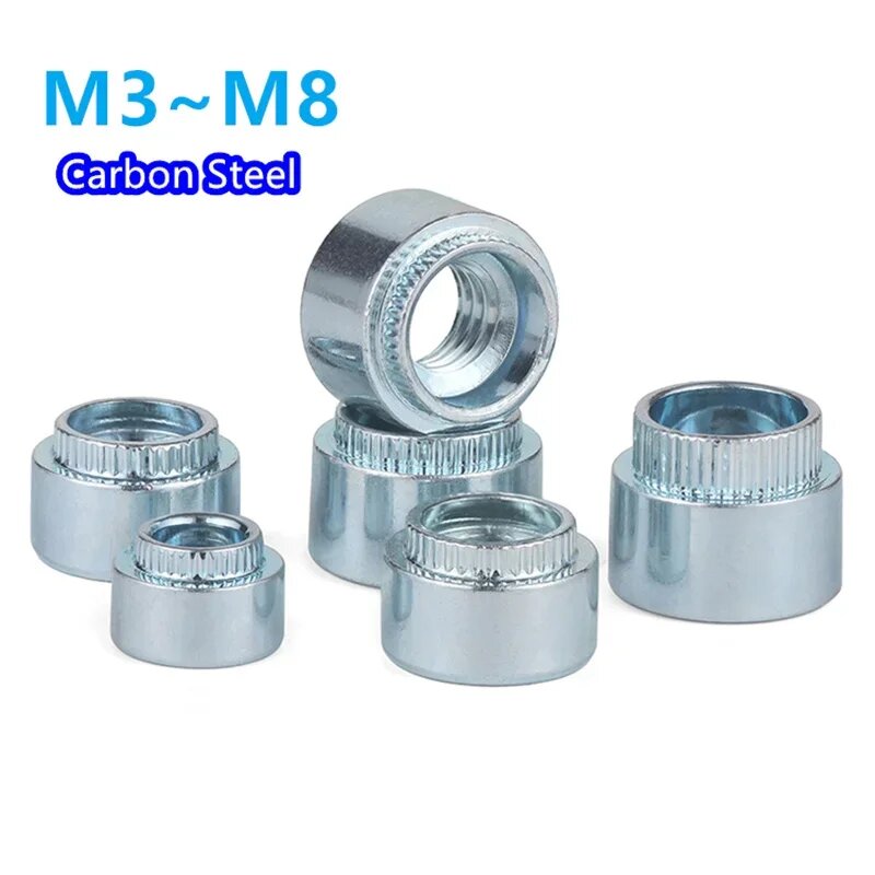 Заклепочные гайки из углеродистой стали M3-M8 Z-M3-2.0(50pcs)