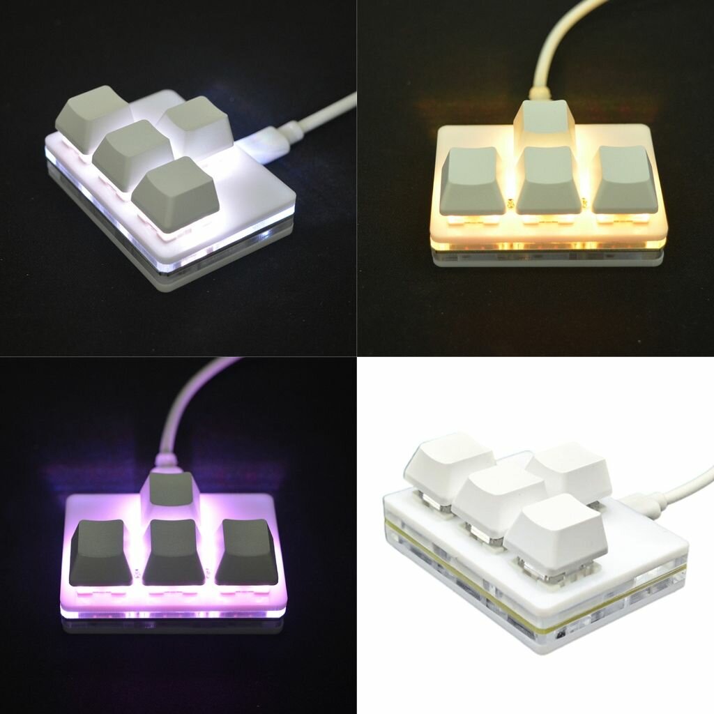 Мини-механическая клавиатура со стрелками, проводные пользовательские сочетания клавиш-tea axis