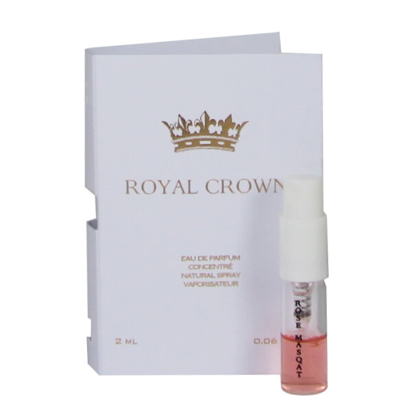 Royal Crown Женский Пробник Rose Masquat Парфюмированная вода (edp concentre) 1мл