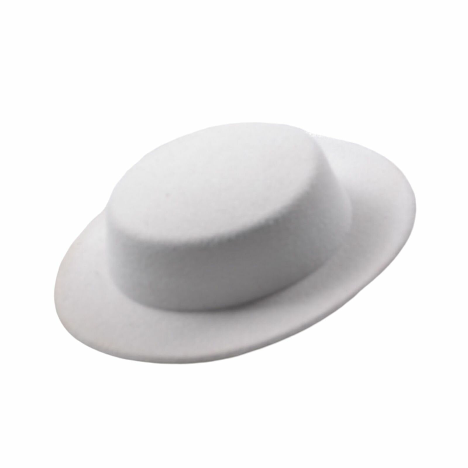 (1шт) Маленькая шляпа-цилиндр ручной работы в стиле Лолиты "сделай сам"-эмбрион-белый