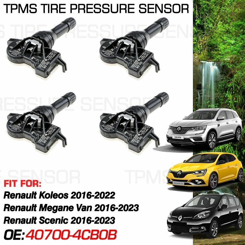 Монитор давления в автомобильных шинах 433 МГц для Renault Megane IV Renault Scenic 2016-2023 1 PC