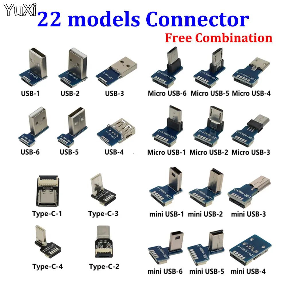 YuXi HDMI-compatible-FPV HDMI кабель Mini USB-6