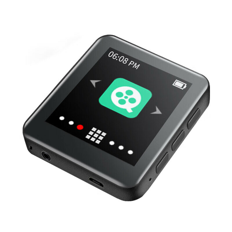 Цифровой плеер Rui Zu M4 8GB MP3/MP4 Player, Bluetooth, Full-Screen 1.8" Display, MP5, black