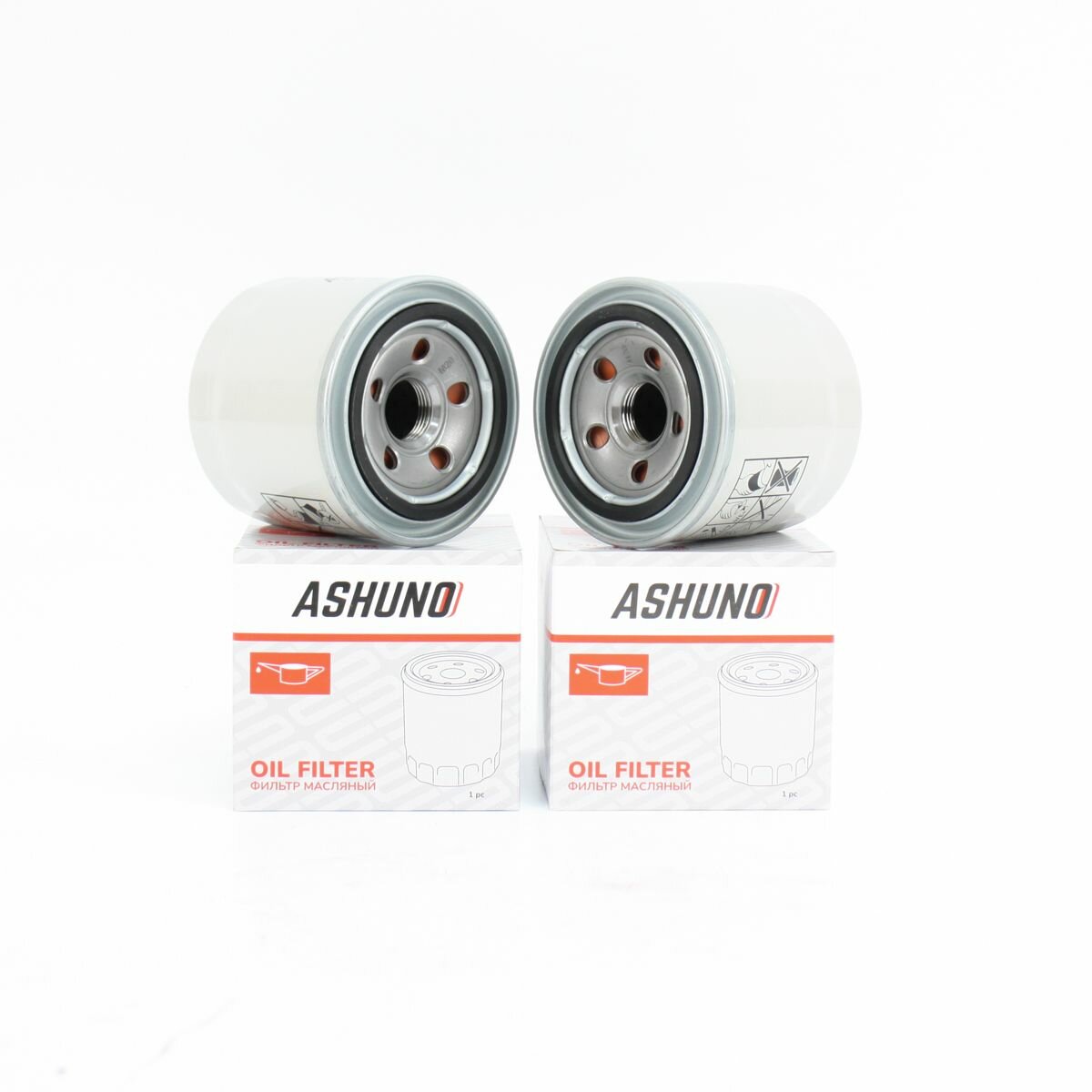 Фильтр масляный (2 шт.) HYUNDAI Elantra , Creta , Solaris , KIA Ceed , Optima , Rio ; 2630035505