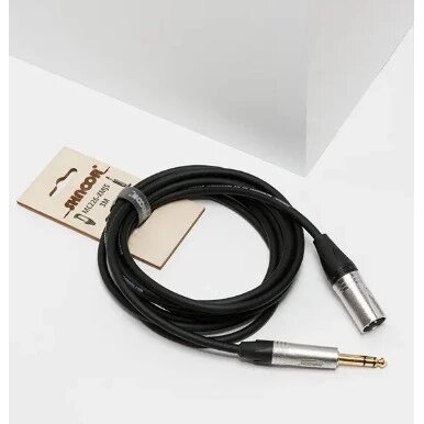 Кабель аудио 1xJack - 1xXLR Shnoor MC226-XMJS 3.0m