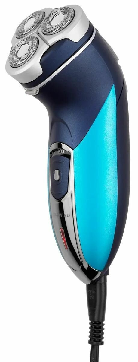 Бритва роторная Starwind SSH 1525 реж. эл:3 питан: аккум. голубой/черный