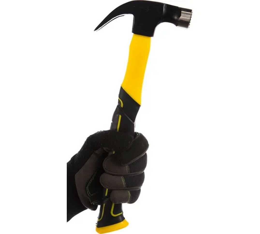 Молоток-гвоздодёр 450гр. Энкор (23022)