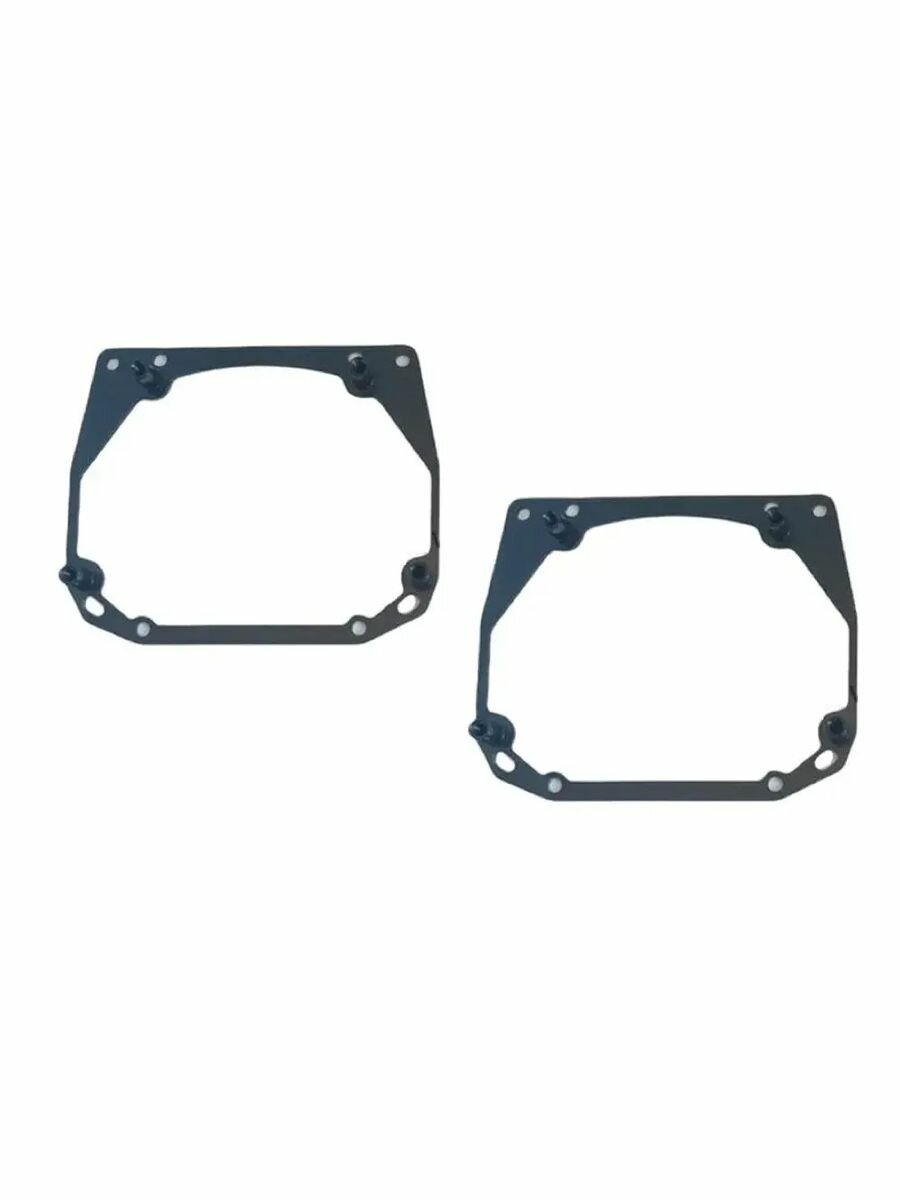Переходные рамки Dodge RAM IV (DS/DJ) (2008 - 2021 г. в.) для замены линз с креплением Hella 3/3R/5R (комплект 2шт.)