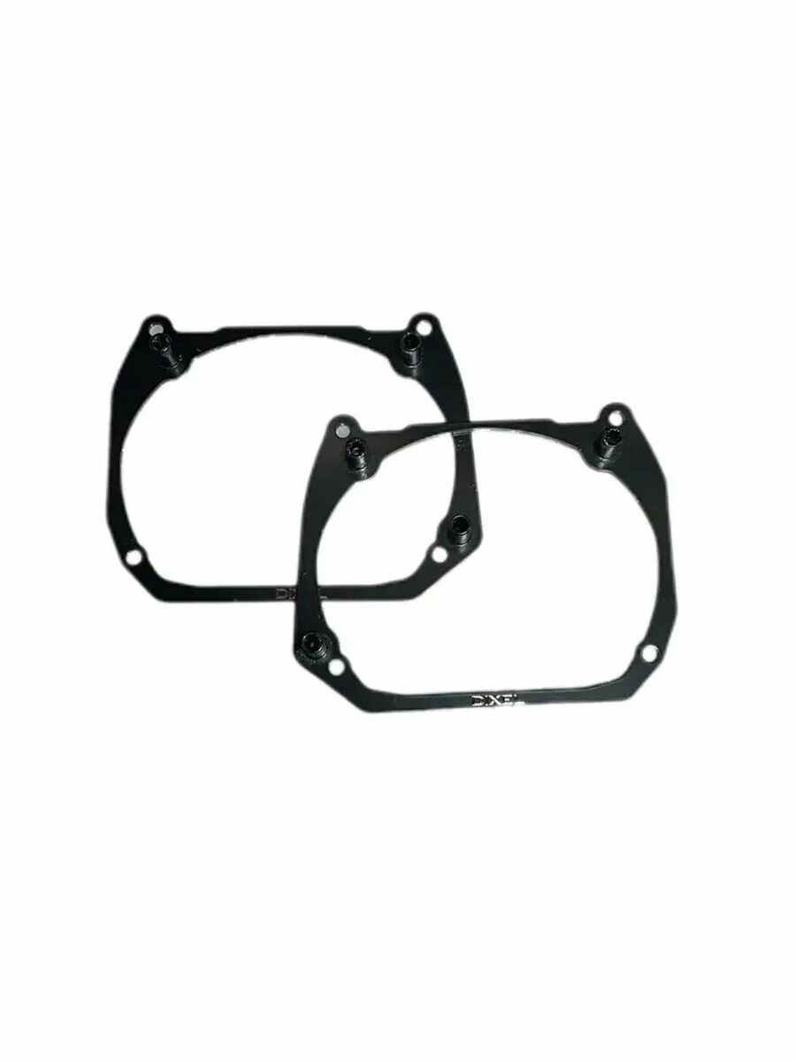 Переходные рамки Mercedes-Benz E-Class W211 рест. 2006-2009 Intellect для замены линз с креплением Hella 3/3R/5R (комплект 2шт.)