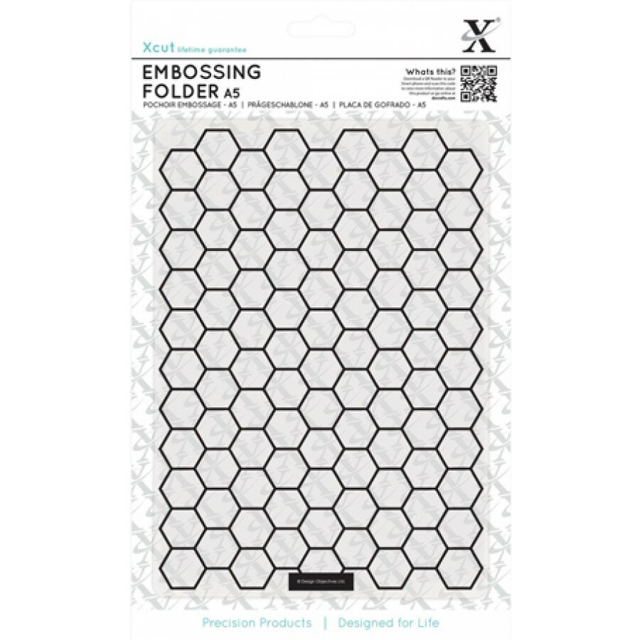 Форма для эмбоссирования Медовые соты 14,8 х 21 см DOCRAFTS XCU515177