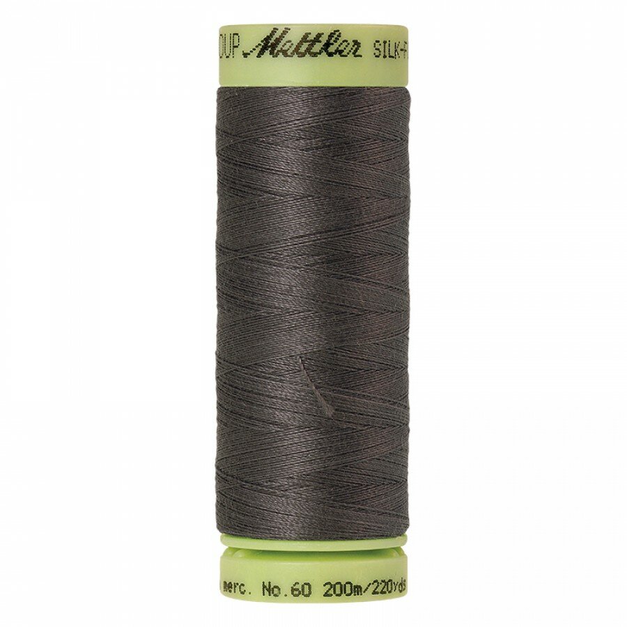 Нить для машинного квилтинга SILK-FINISH COTTON 60, 200 м 1360 Whale